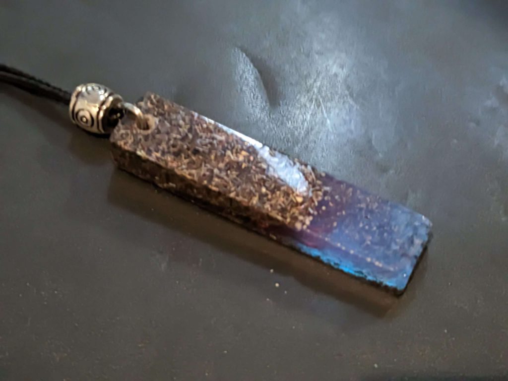 Cuboid Pendant (Bar) - Orgone Creation